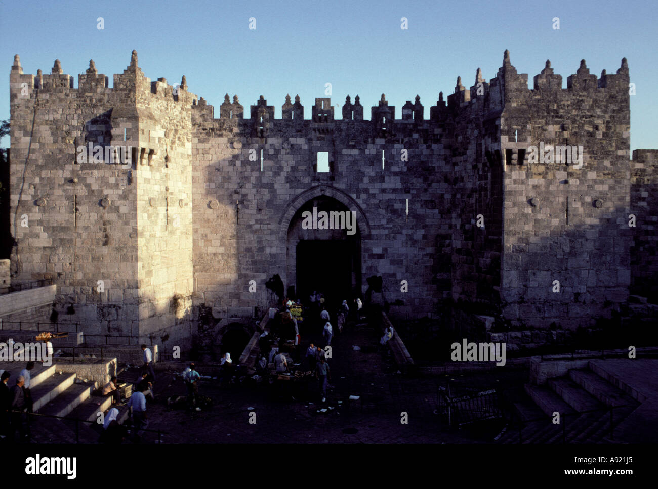 ISRAEL - Jerusalem. Damascus gate Stock Photo - Alamy