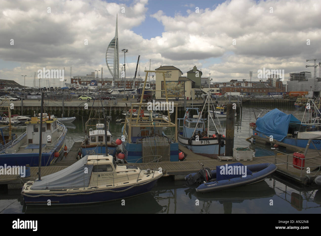 Camber Docks, Potsmouth Harbour, Hampshire, England, UK Stock Photo - Alamy