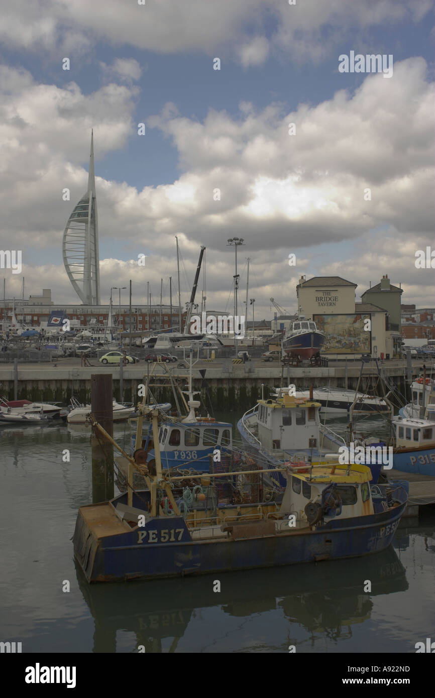 Camber Docks, Potsmouth Harbour, Hampshire, England, UK Stock Photo - Alamy