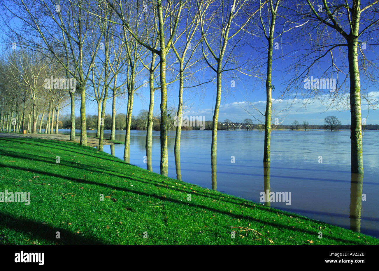 Inundation at Redon France Stock Photo - Alamy