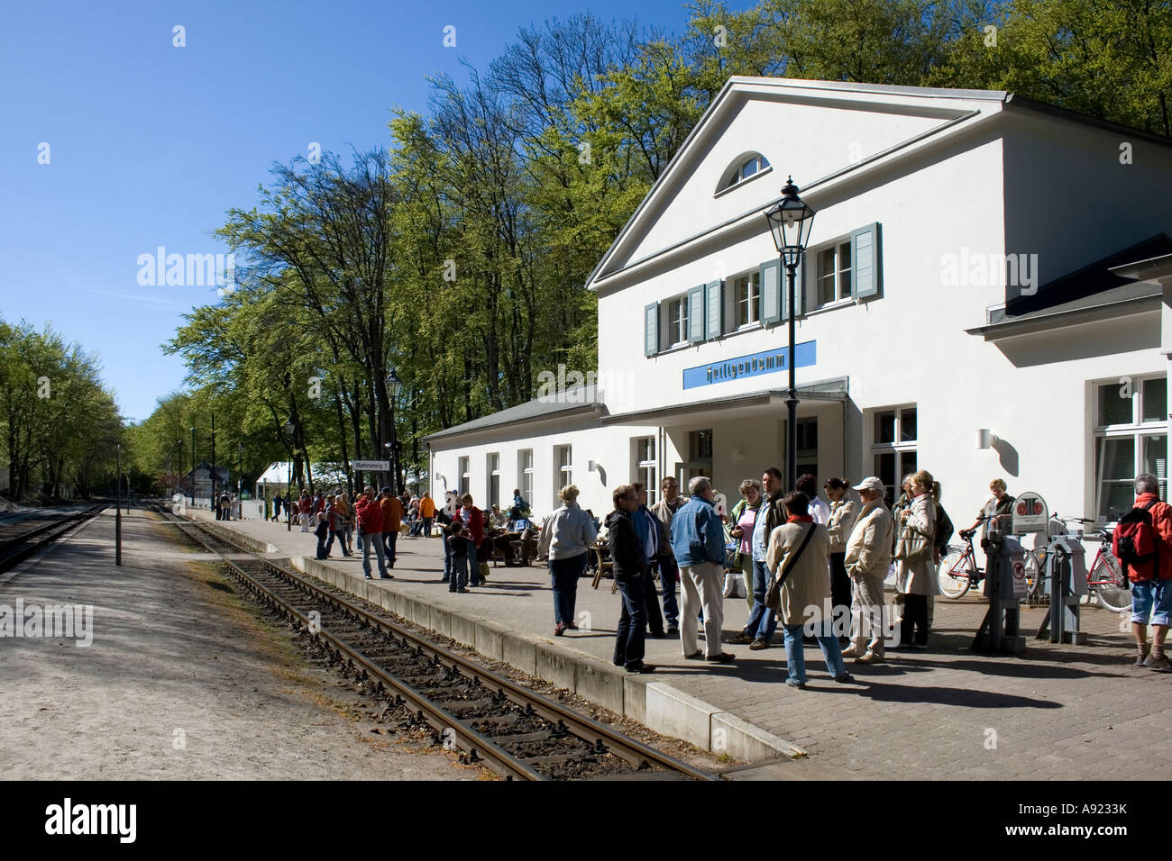 Historical Steam Train Molly Station Heiligendamm Stock Photo - Alamy