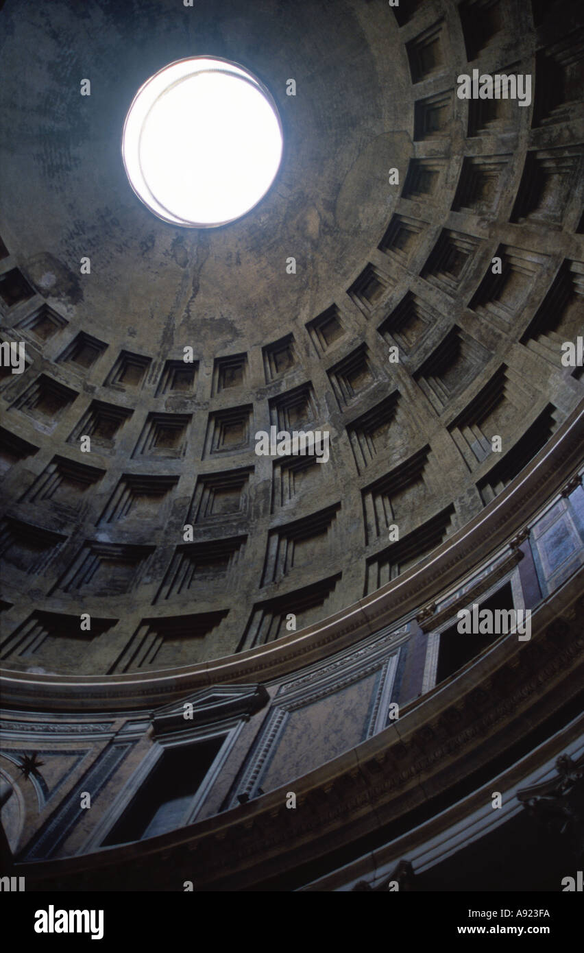 Rome The Pantheon building interior Rome Italy Stock Photo - Alamy
