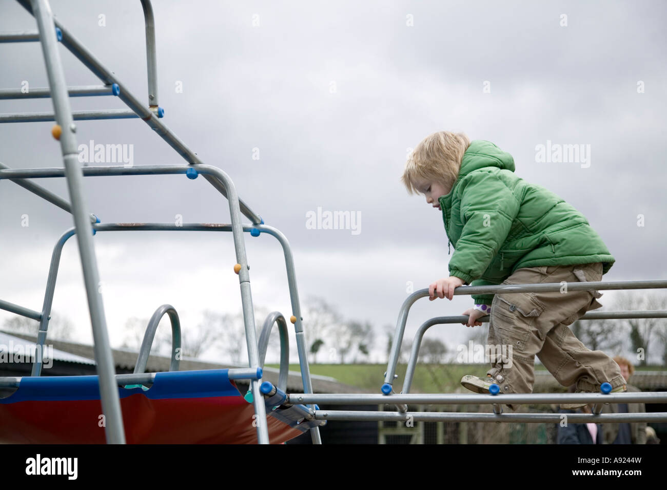 Stepping into frame hi-res stock photography and images - Alamy