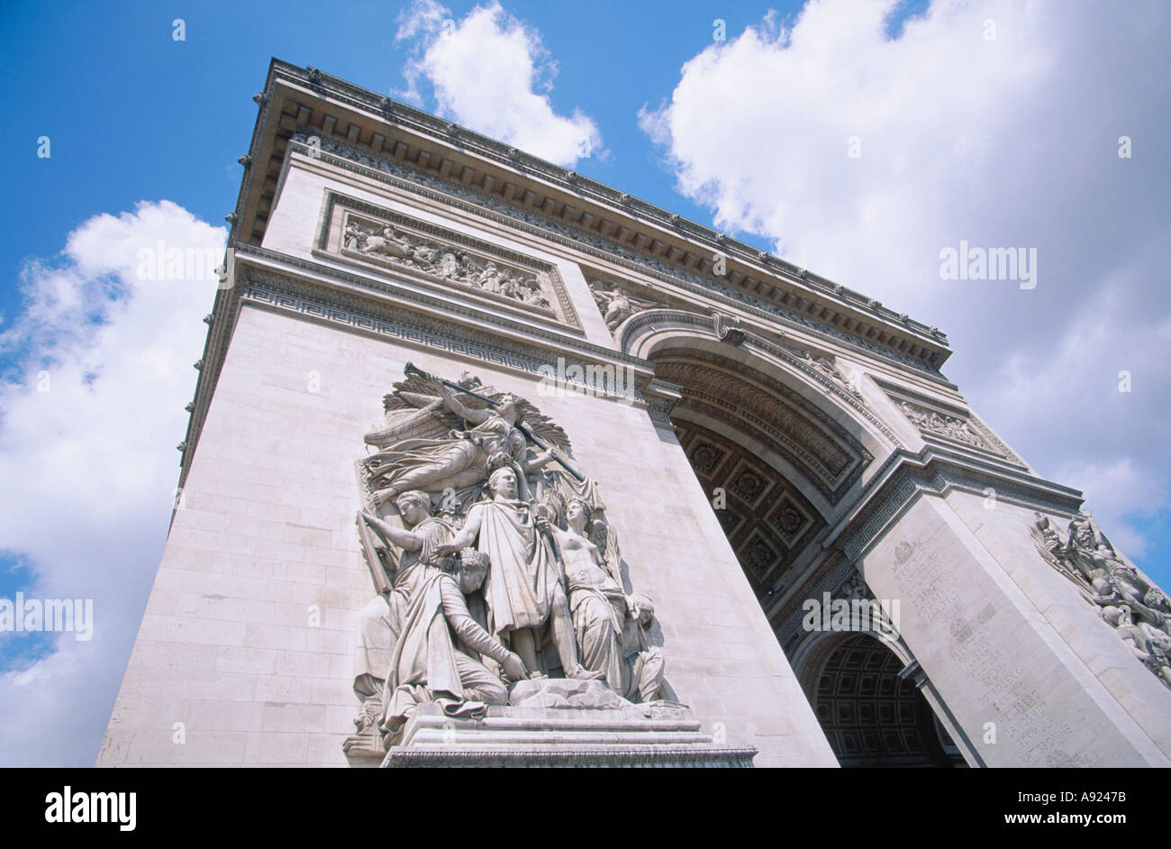 Arch de Triomphe Paris France Stock Photo - Alamy