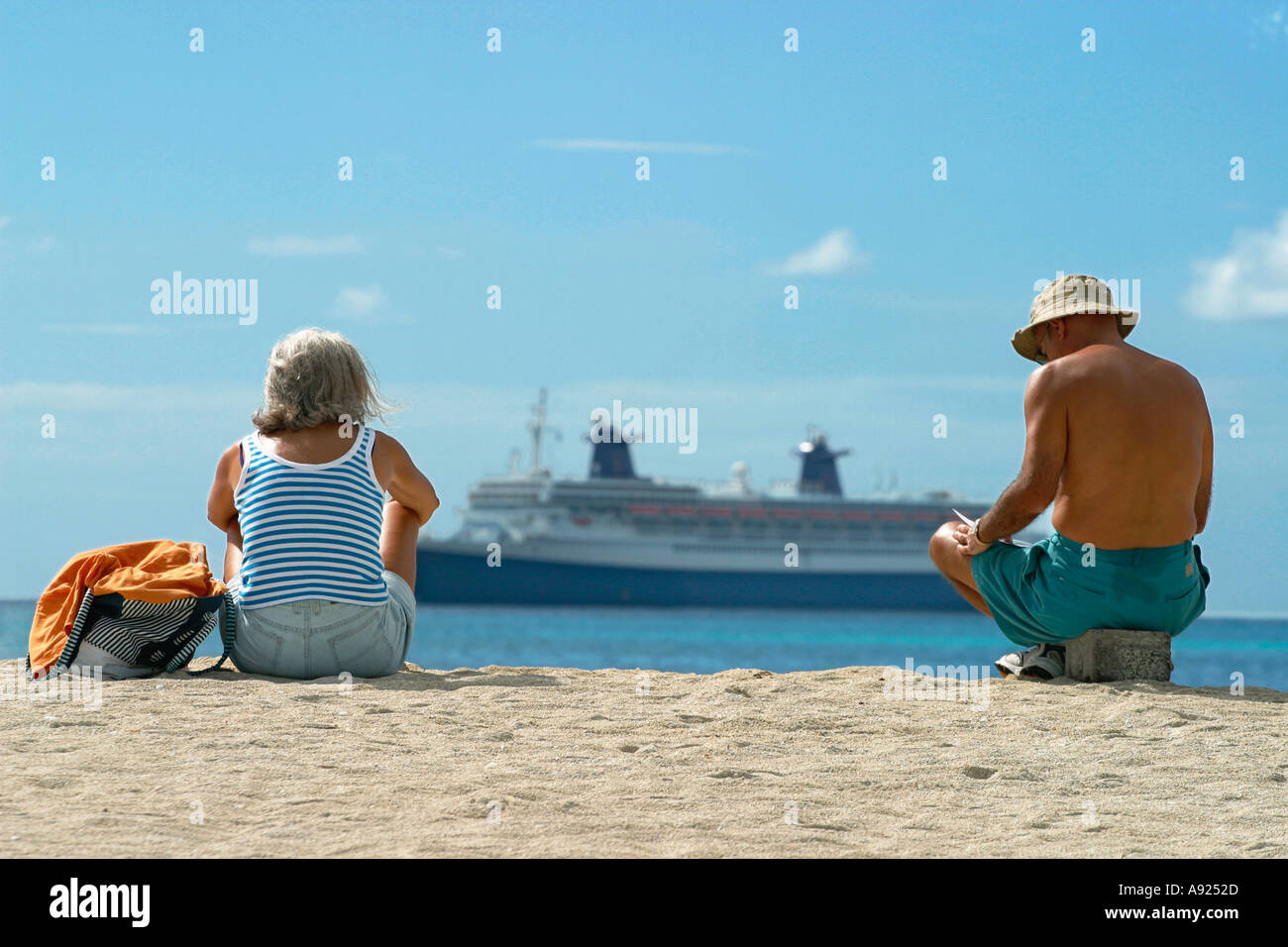 Phillipsburg Beach St Maarten Netherlands Antilles Stock Photo - Alamy