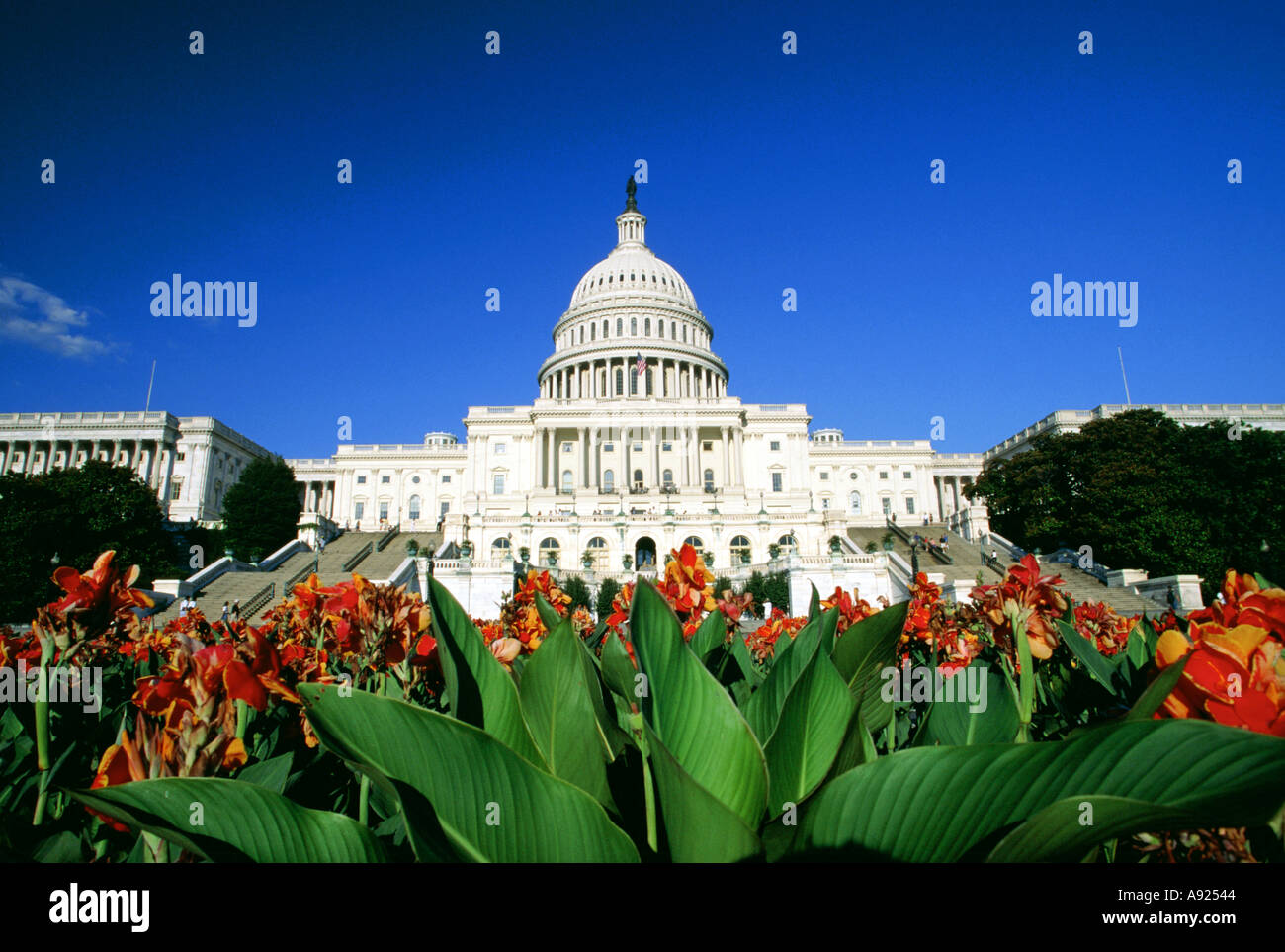 The capitol building as a symbol of power and authority hi-res stock ...