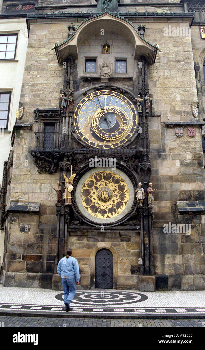 Old Town Square Clock Prague Stock Photo - Alamy