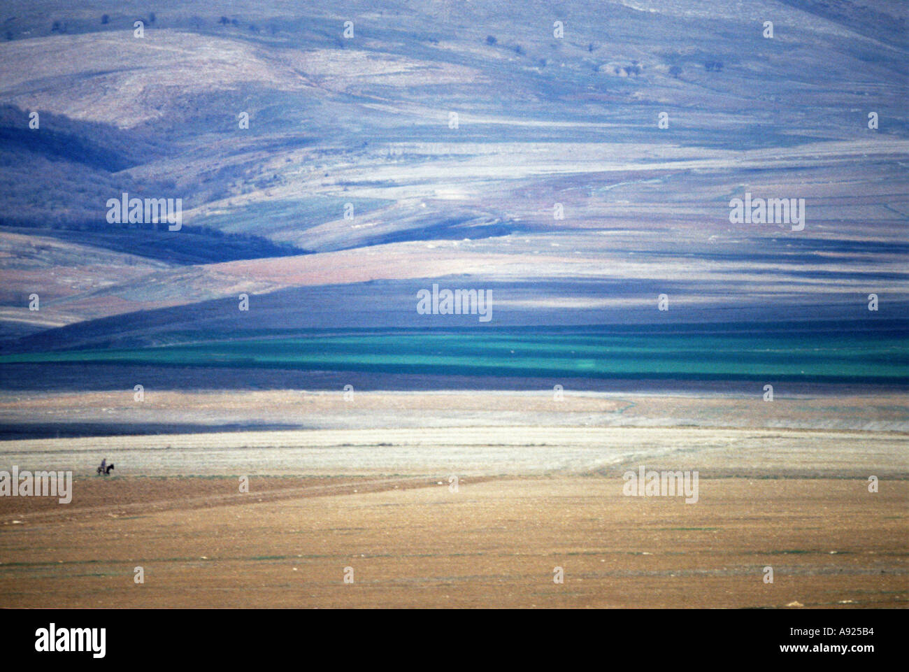 Figure on Anatolian plateau Stock Photo - Alamy