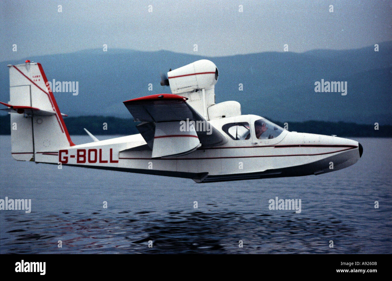 Lake Amphibian on Loch Lomond Scotland Stock Photo - Alamy