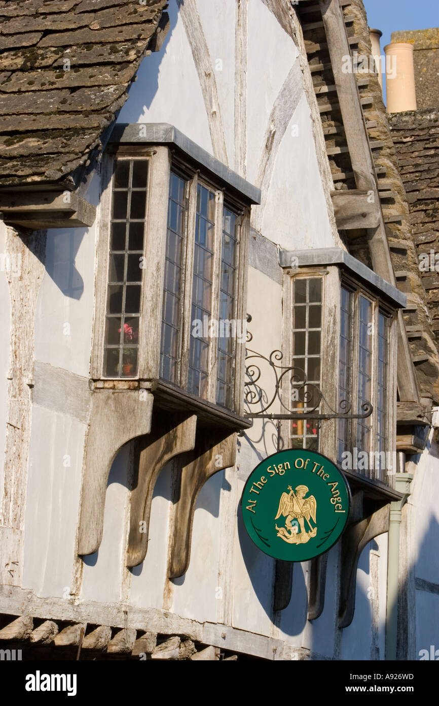 Sign of the angel lacock hi-res stock photography and images - Alamy