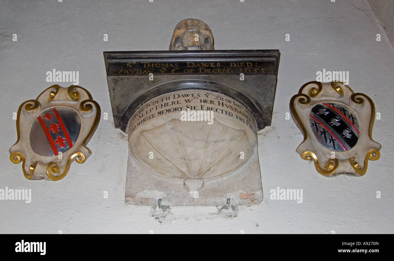 Sir Thomas Dawes memorial Church of St Mary the Virgin Putney London ...