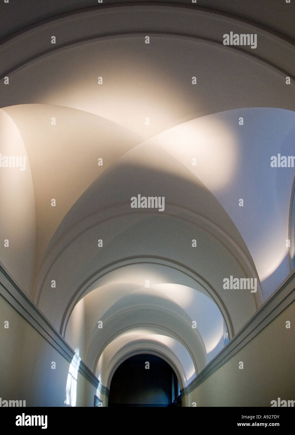 Barrel vaulted roof structure hi-res stock photography and images - Alamy