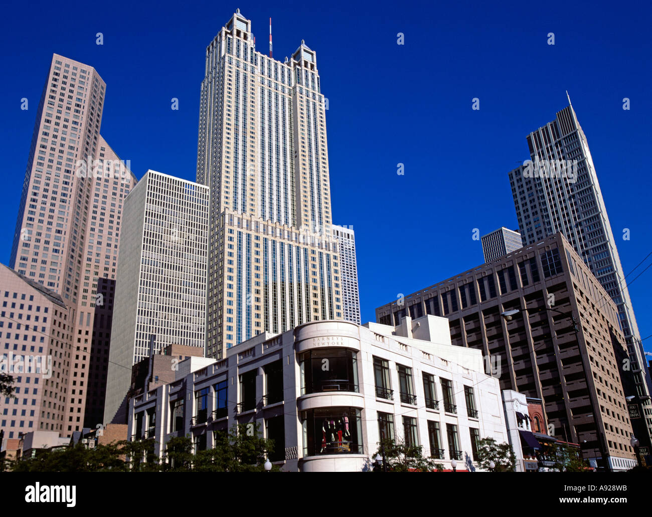 Architecture and buildings Chicago, Illinois, USA Stock Photo - Alamy