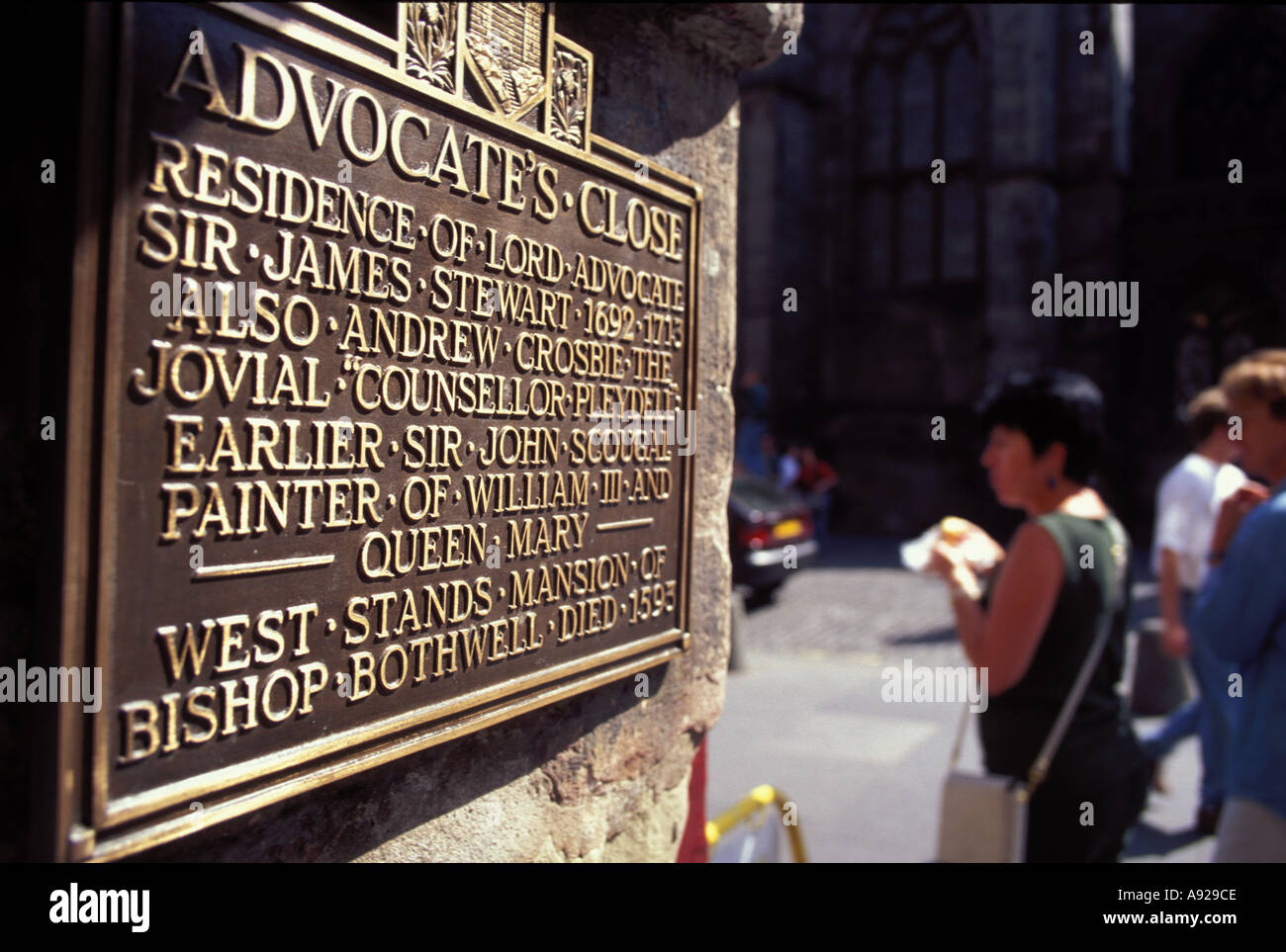 Advocate scotland hi-res stock photography and images - Alamy