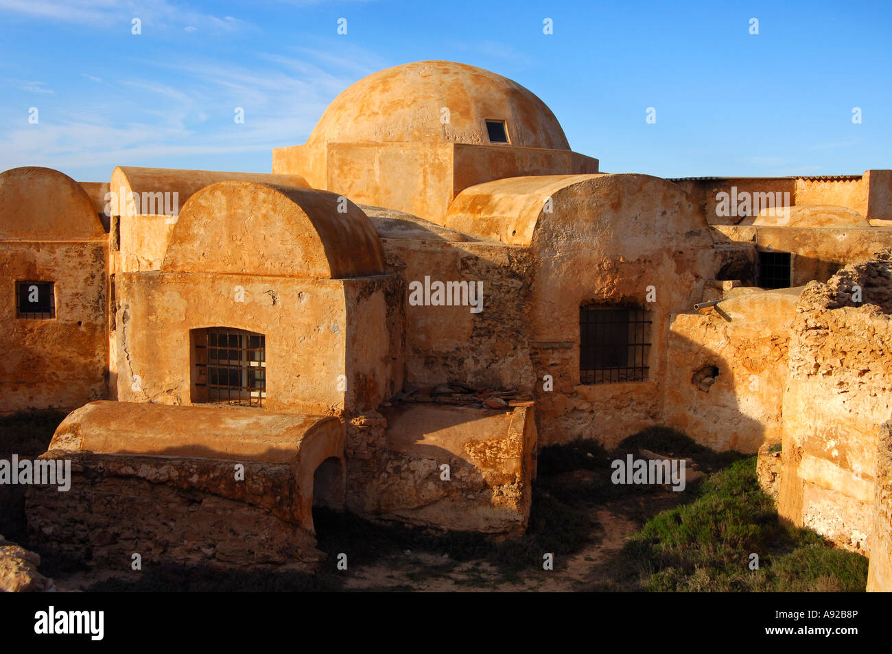 Dome, bathhouse, Roman Villa Silini, Villa Sileen, Leptis Magna Libya ...
