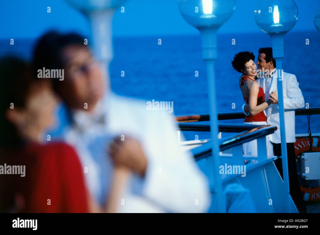 Cruise ship dance deck hi-res stock photography and images - Alamy