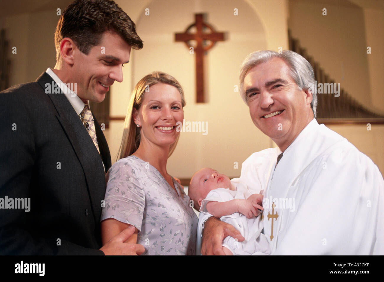 Baptism baby head hi-res stock photography and images - Alamy