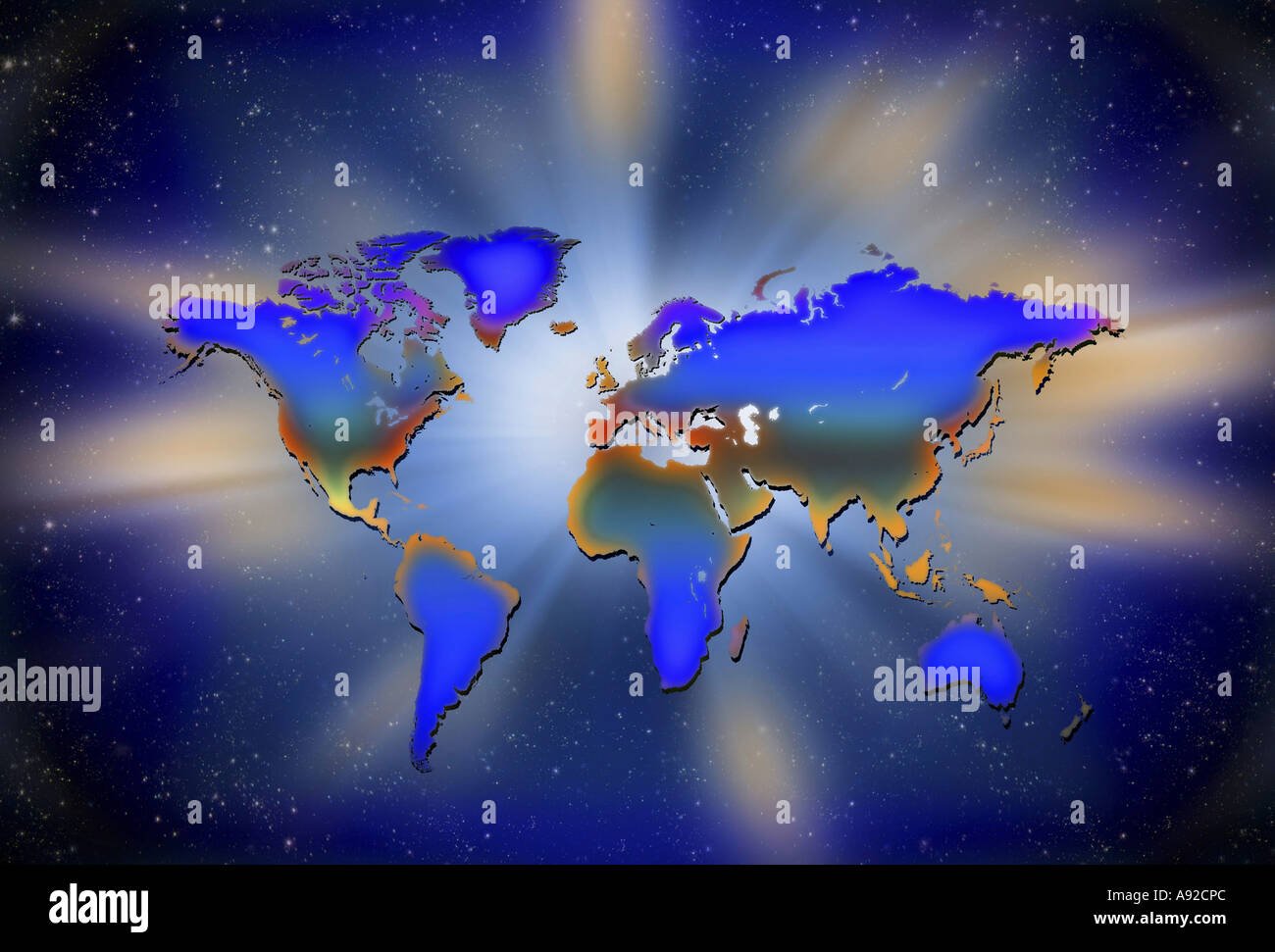 Map enhancement hi-res stock photography and images - Alamy