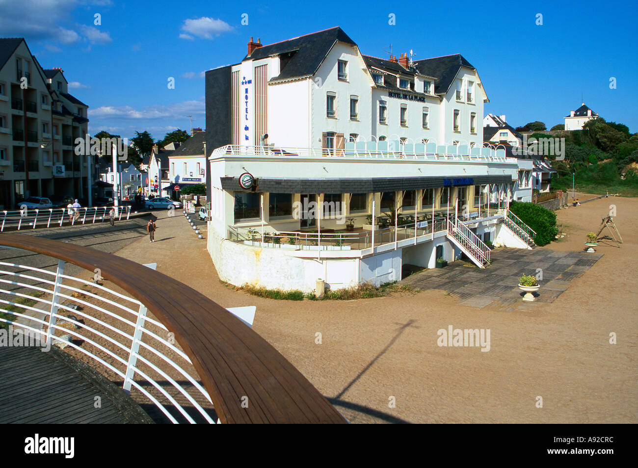 BEACH AT ST. MARC-SUR-MER, SITE OF SHOOTING OF FILM 'LES VACANCES DE ...