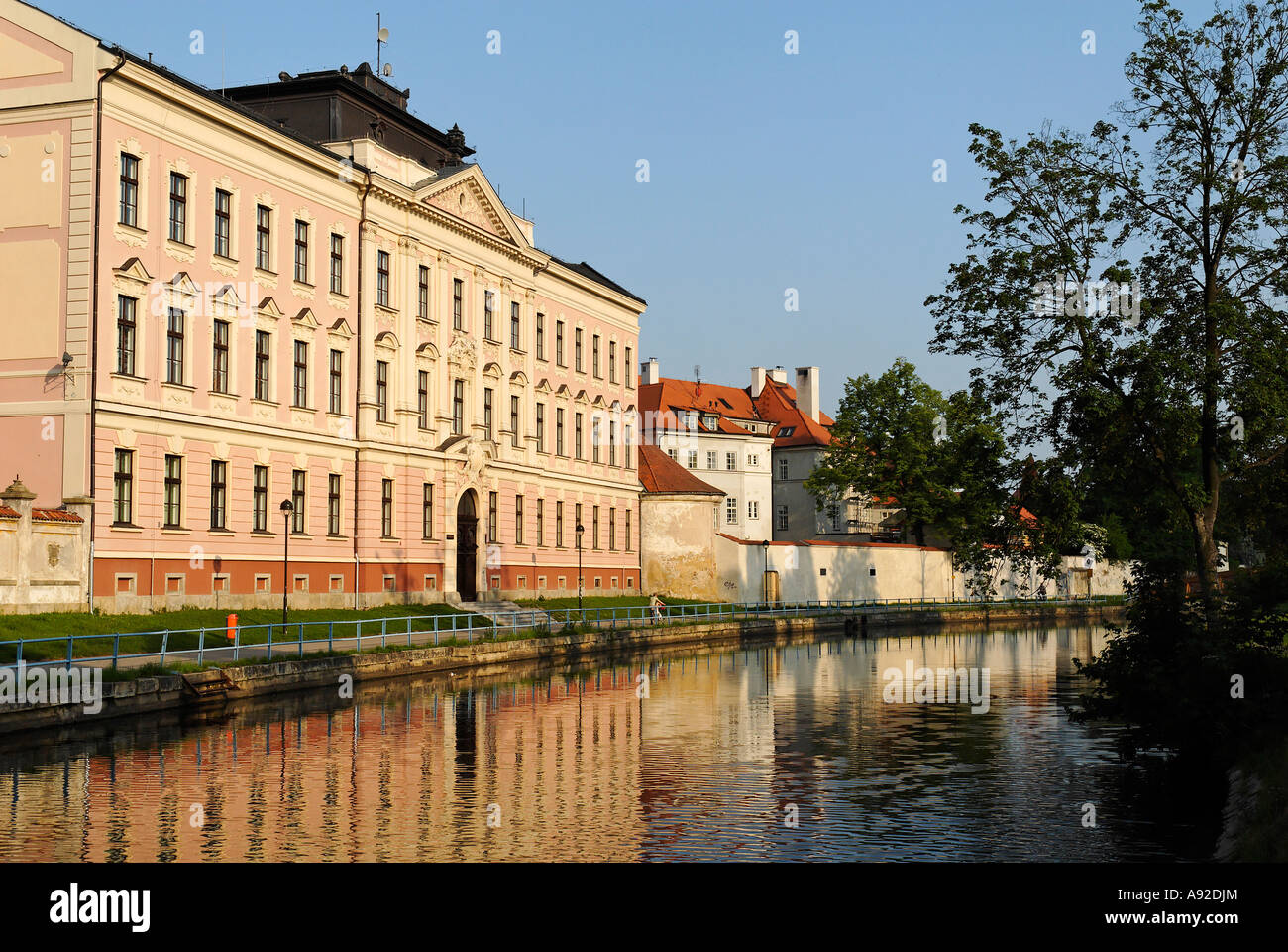 Historic old town of Ceske Budejovice, Budweis, Budvar, Bohemia, Czech ...