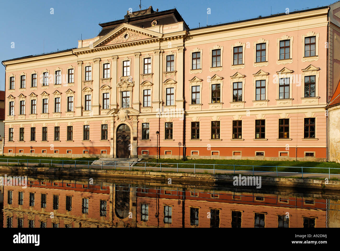 Historic old town of Ceske Budejovice, Budweis, Budvar, Bohemia, Czech ...