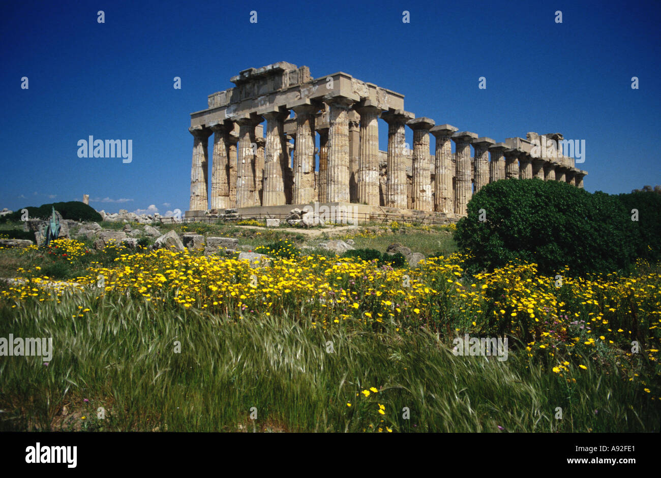 Zabbara Selinunte Sicily Map