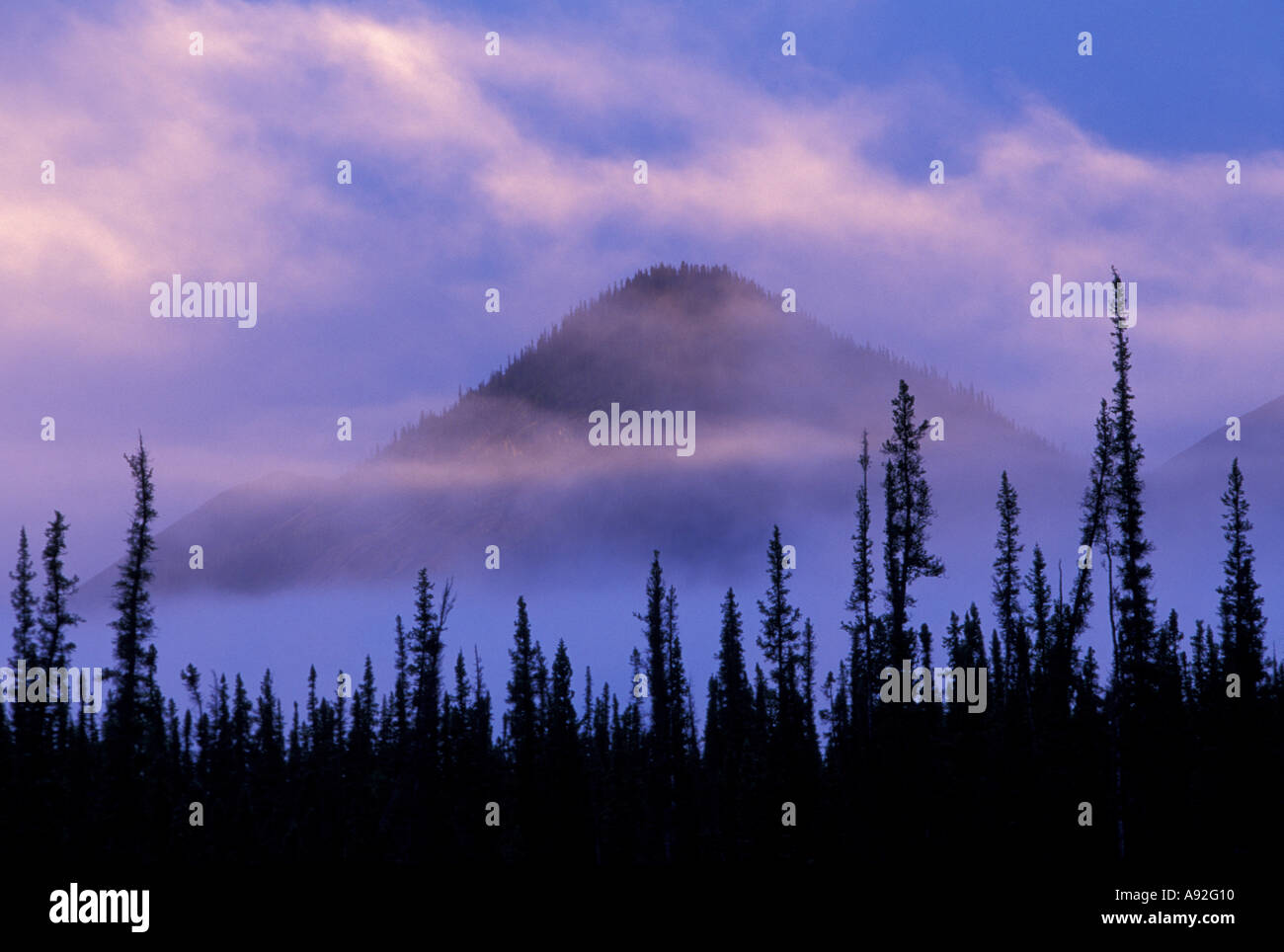 North America, Canada, Northwest Territories, MacKenzie Mountains Stock ...