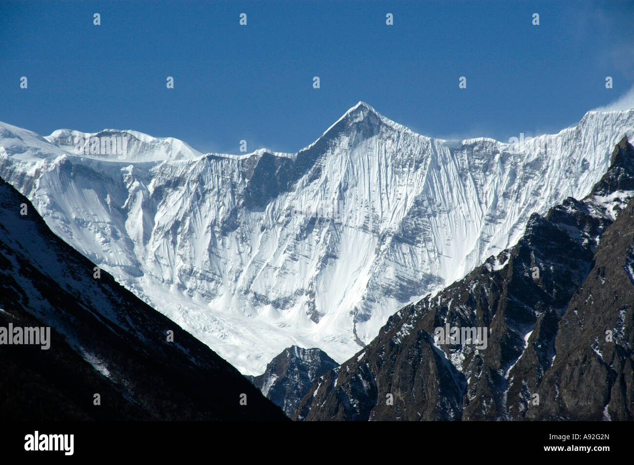 Lamjung himal hi-res stock photography and images - Alamy