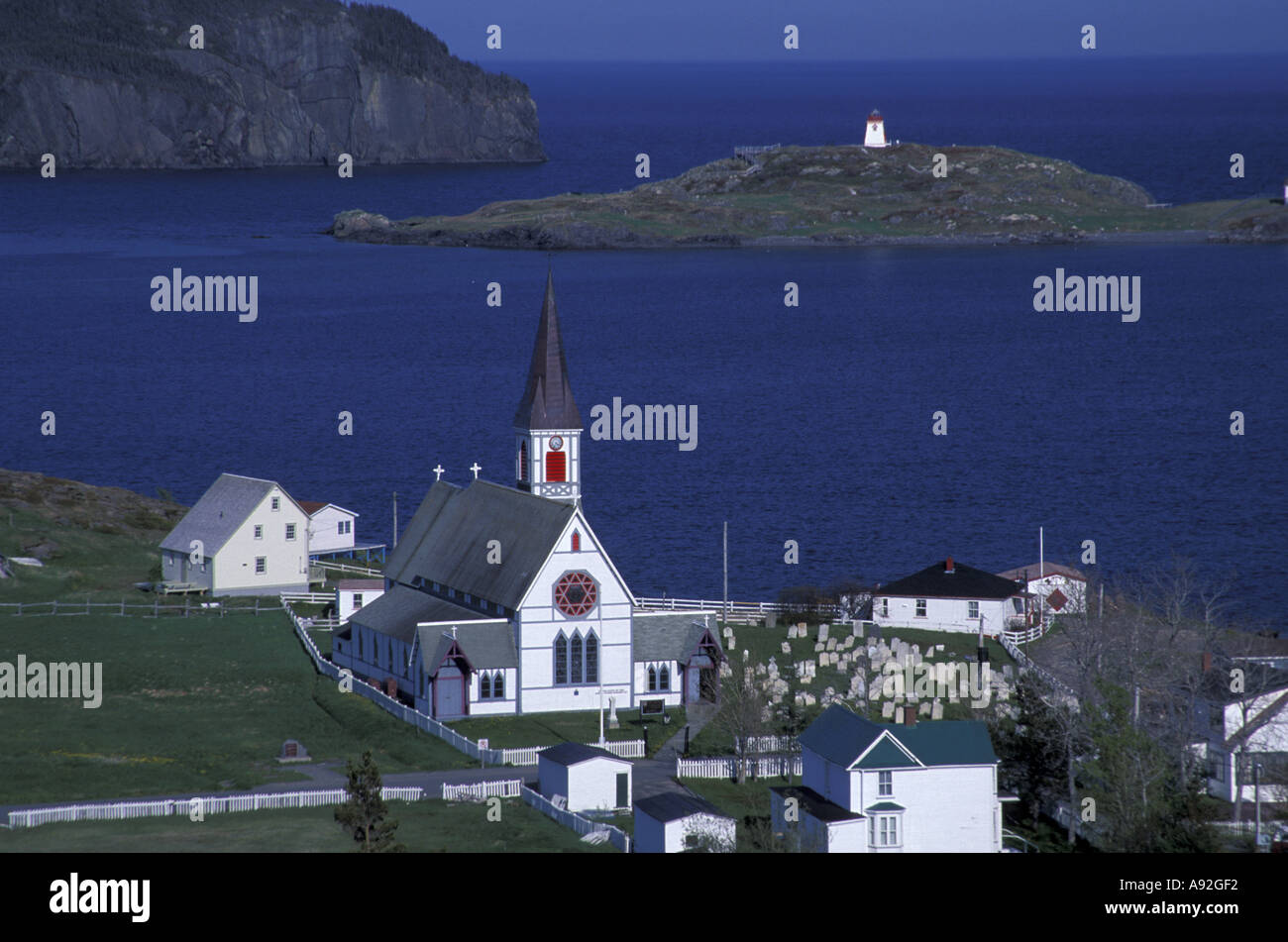 Trinity church cemetery aerial hi-res stock photography and images - Alamy