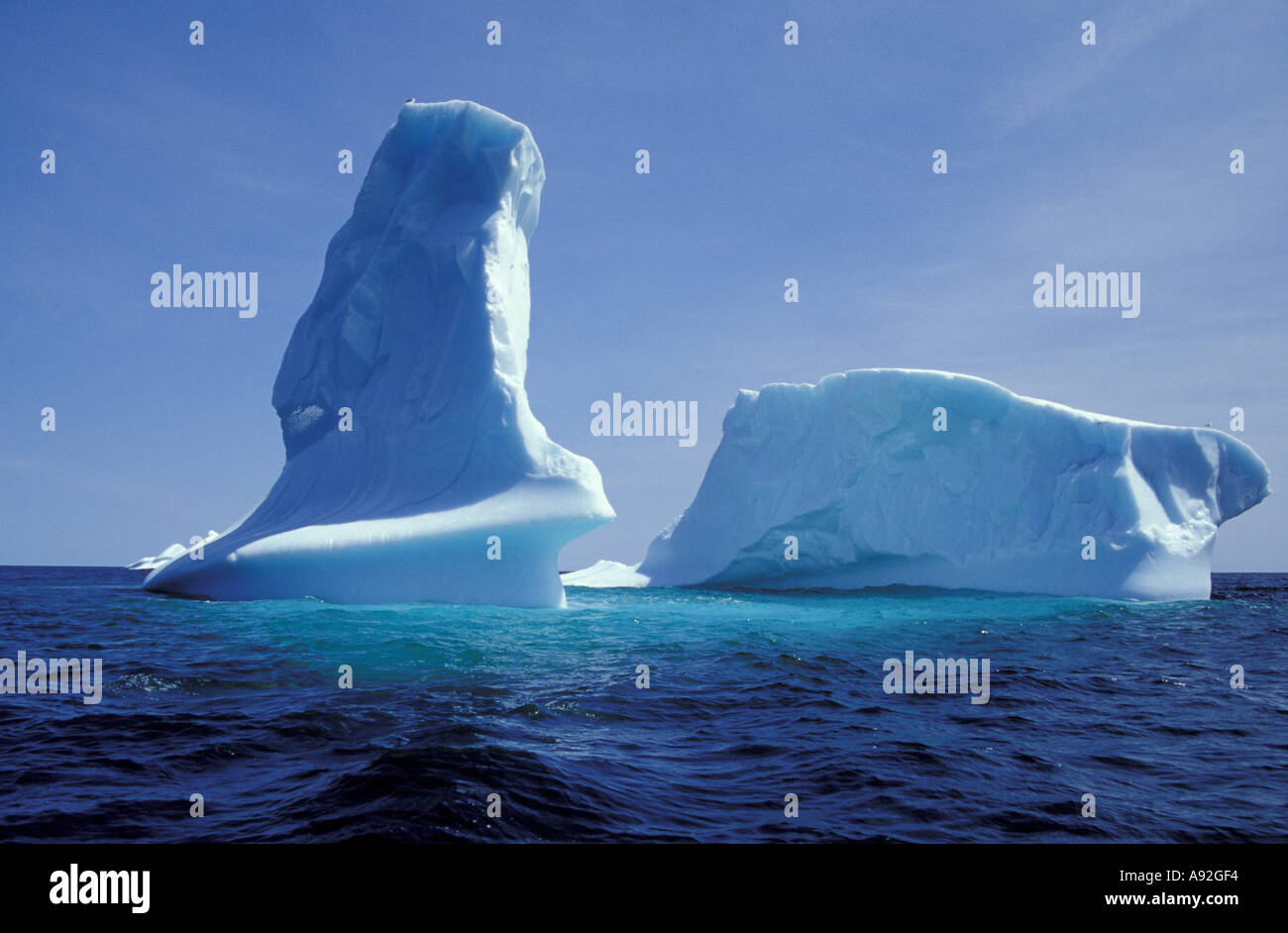 NA, Canada, Newfoundland, Trinity Bay. Iceberg, Melrose Stock Photo - Alamy