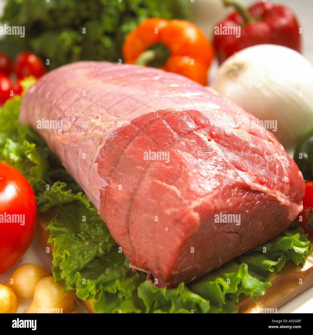 Top Blade Roast Stock Photo - Alamy