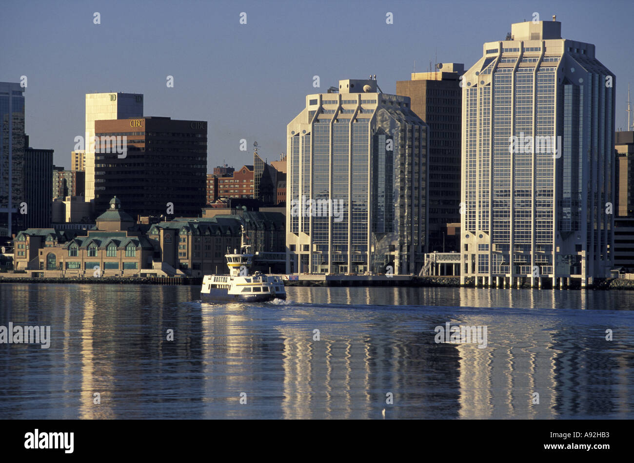 Downtown halifax skyline boat hi-res stock photography and images - Alamy