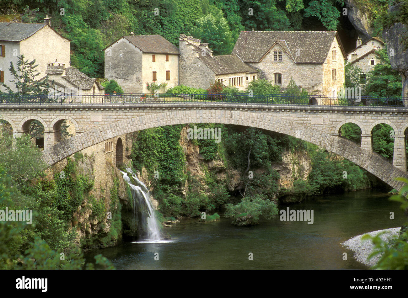 St. Chely of the Tarn France Stock Photo - Alamy