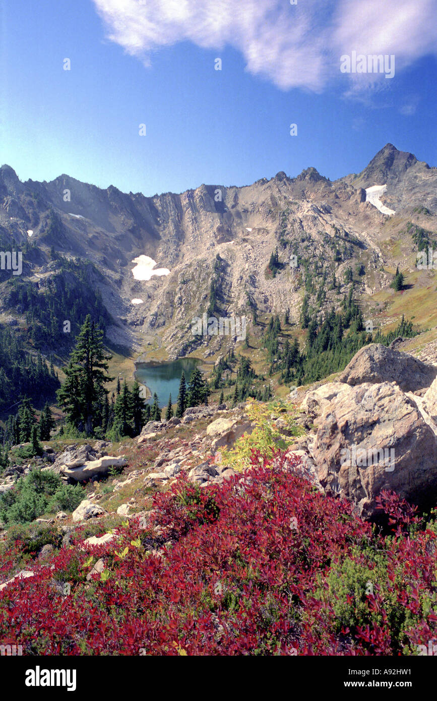 Lake of the Angels Olympic National Park Washington USA Stock Photo - Alamy
