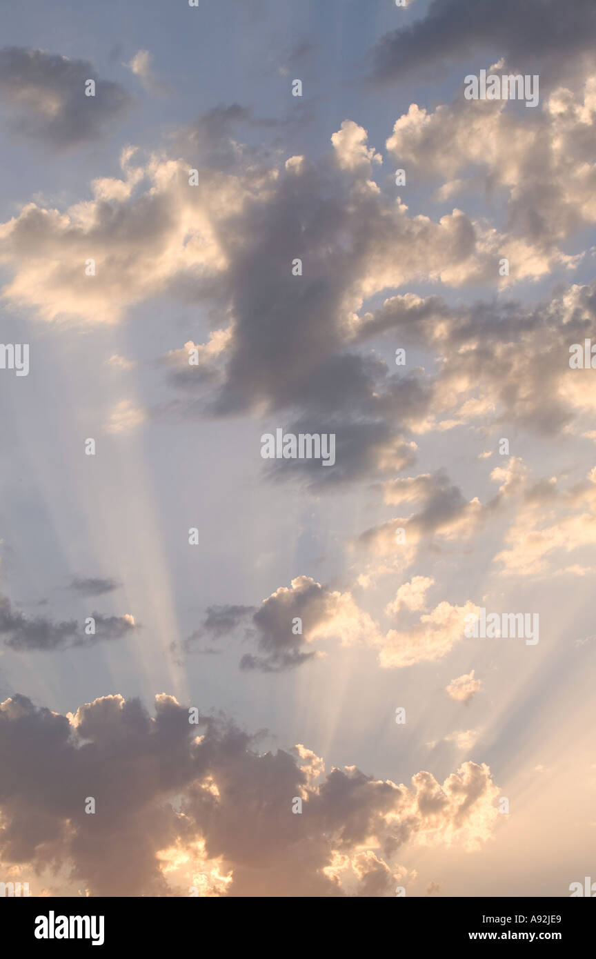 Jacobs ladder sunset hi-res stock photography and images - Alamy