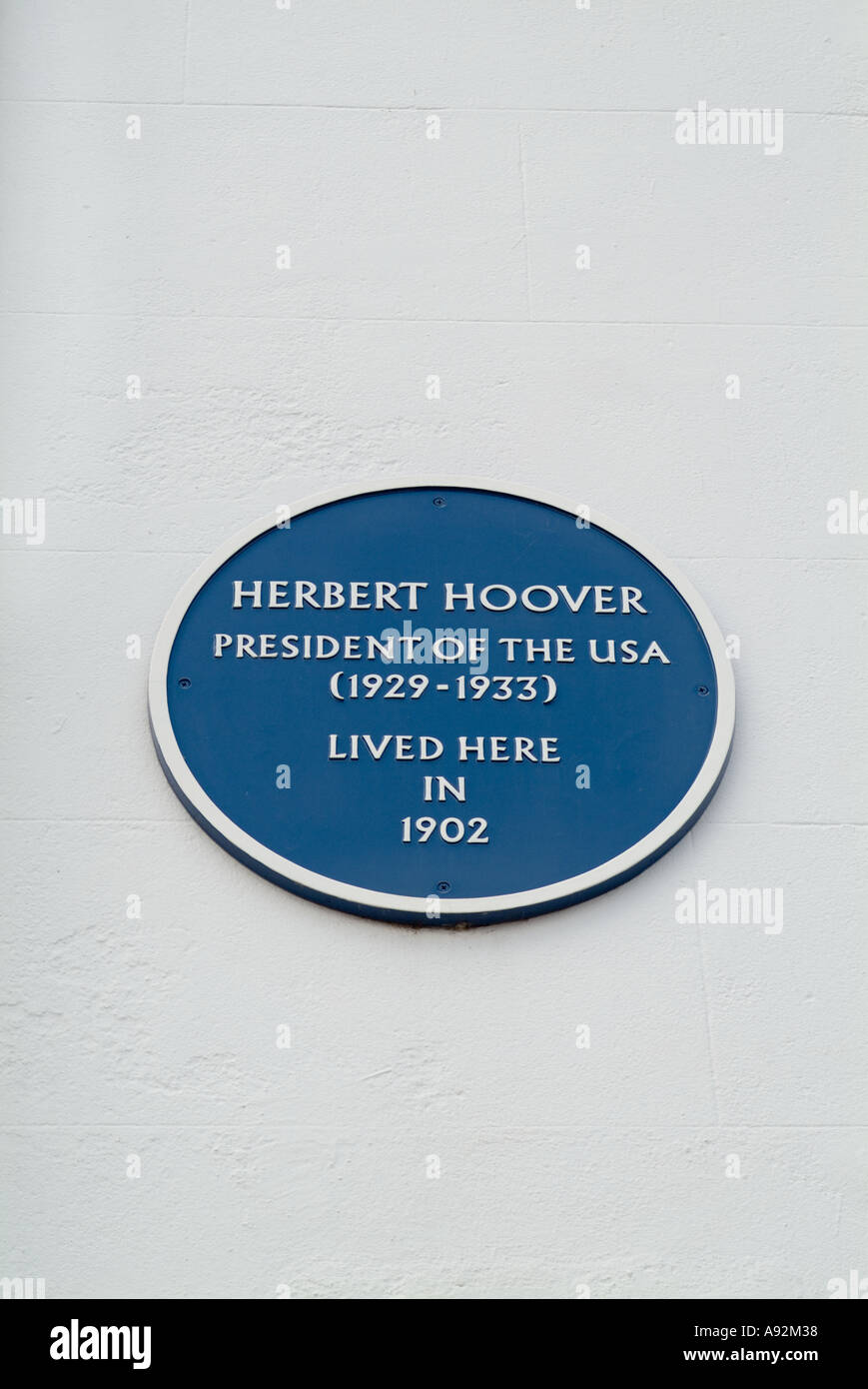 Herbert hoover london president usa hi-res stock photography and images ...