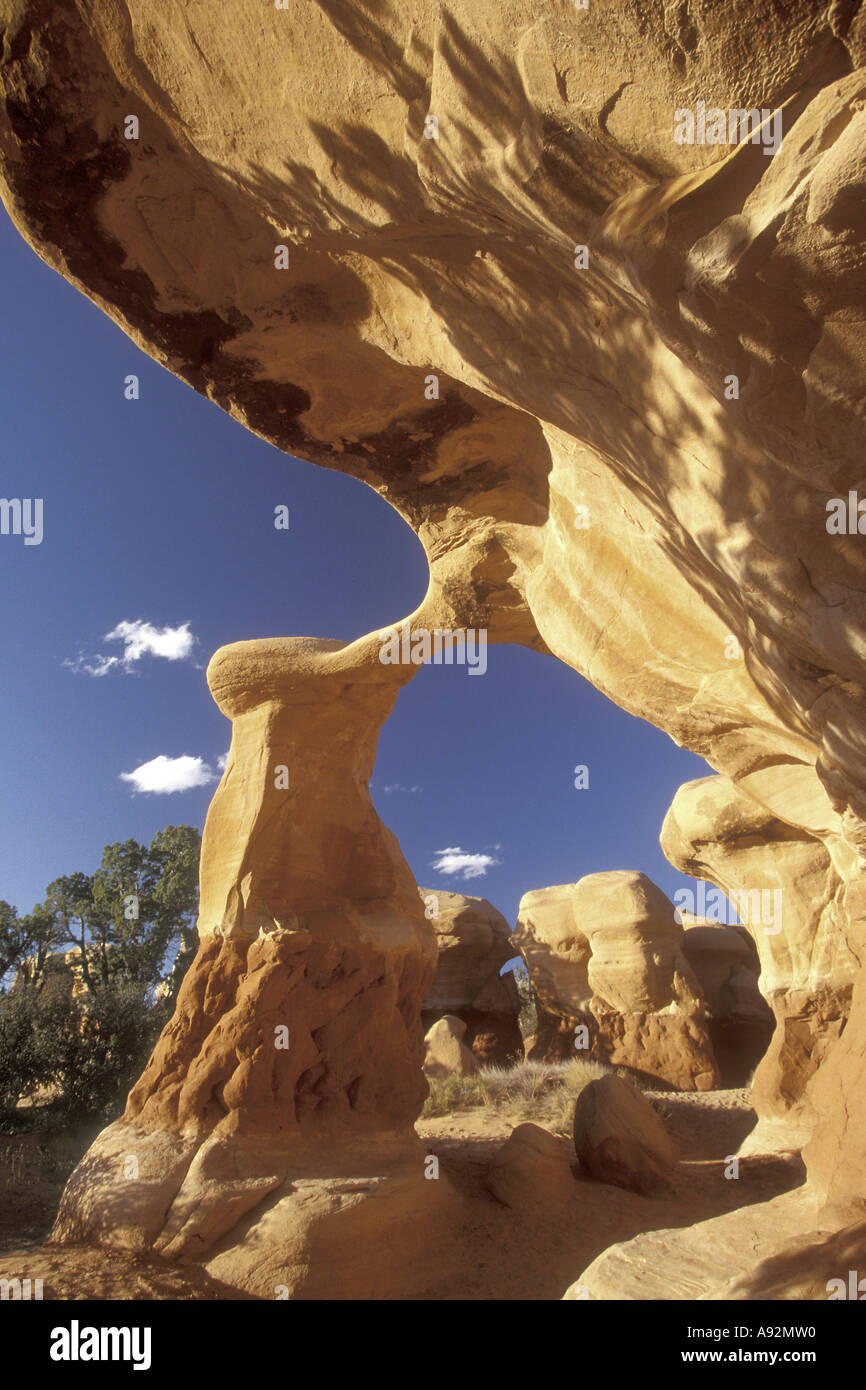 Metate Arch Grand Staircase-Escalante National Monument Utah USA Stock ...