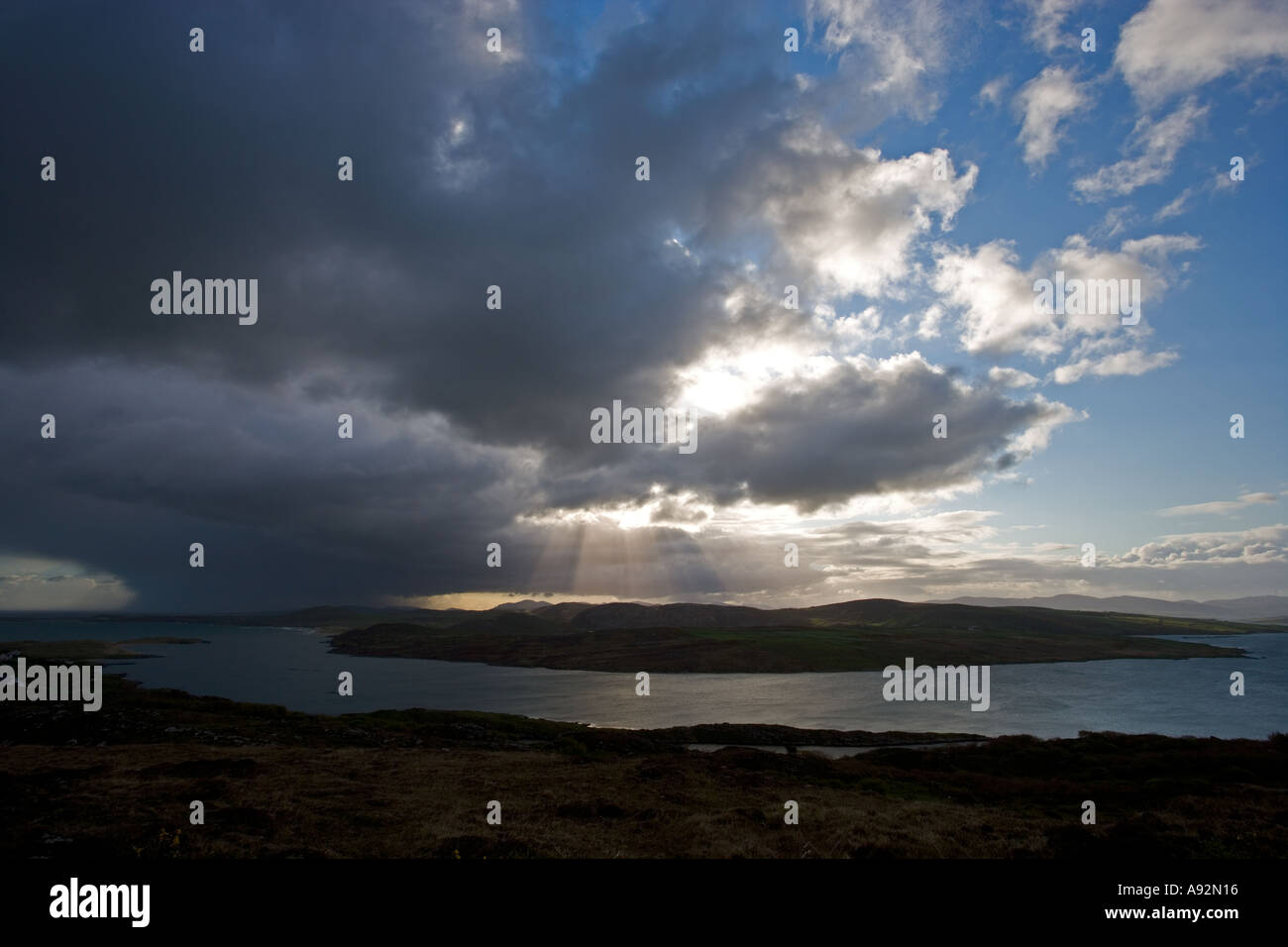 County donegal ireland storm clouds hi-res stock photography and images ...