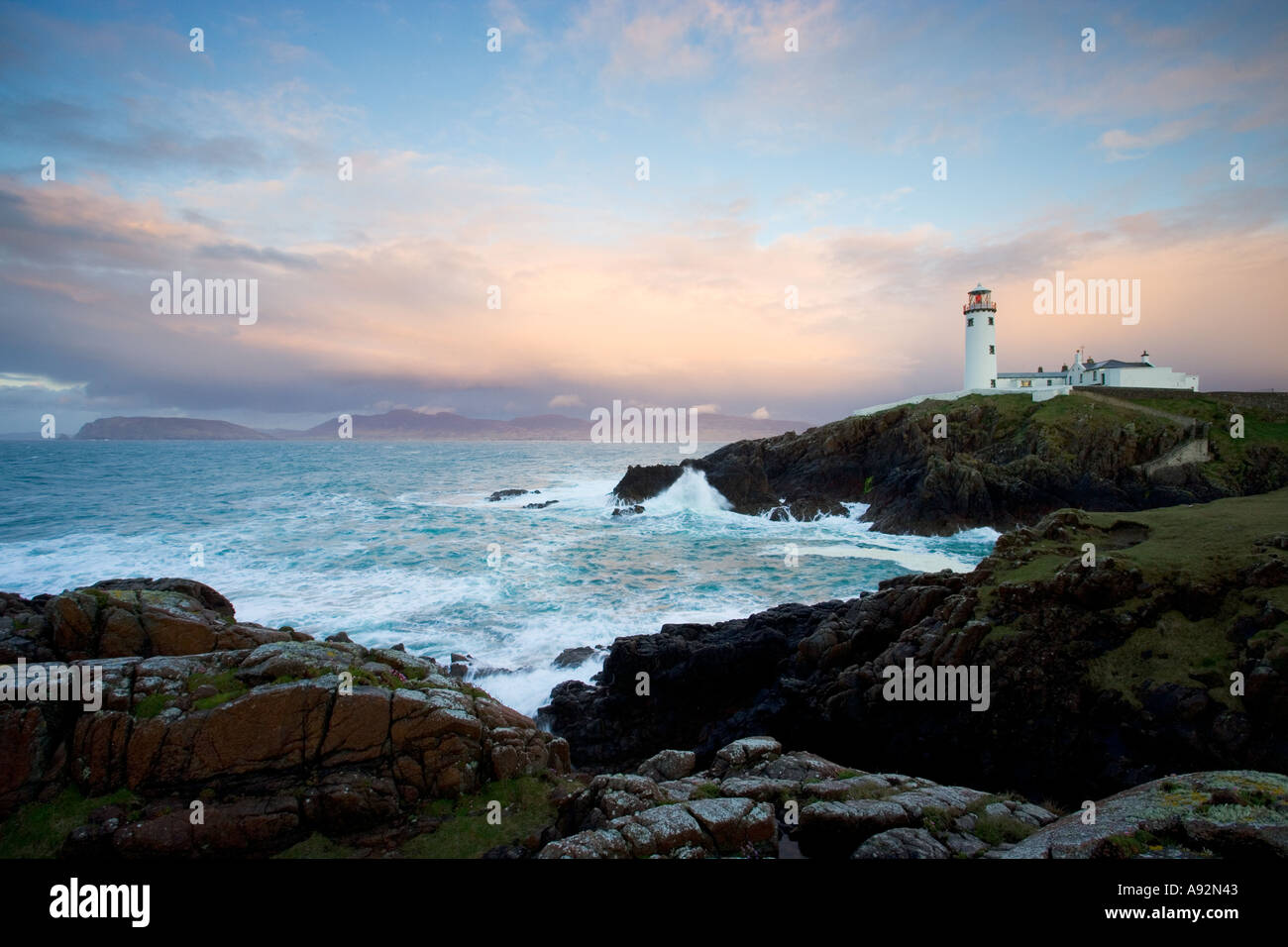 Fanad Head Lighthouse County Donegal Eire Stock Photo - Alamy