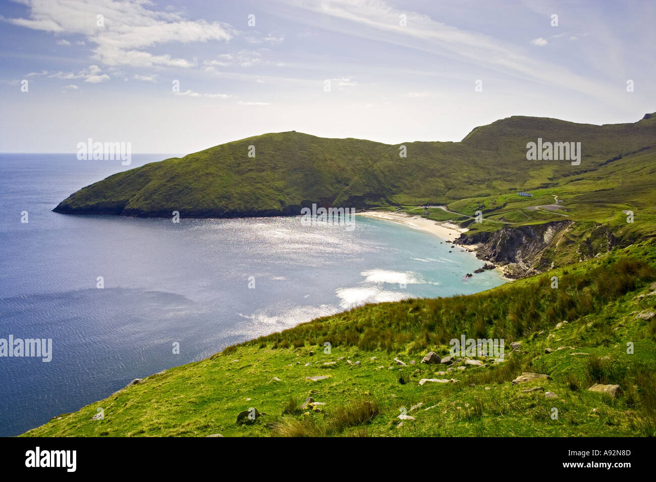 Keel Beach Achill Island County Mayo Eire Stock Photo - Alamy