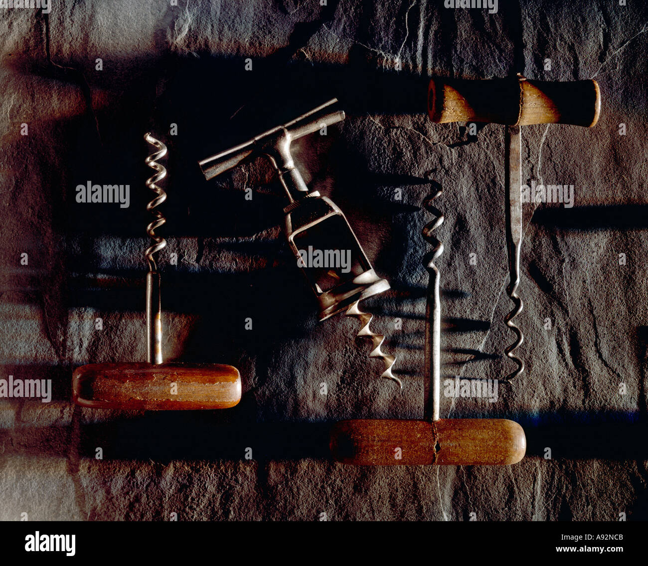 Vintage corkscrews hi-res stock photography and images - Alamy