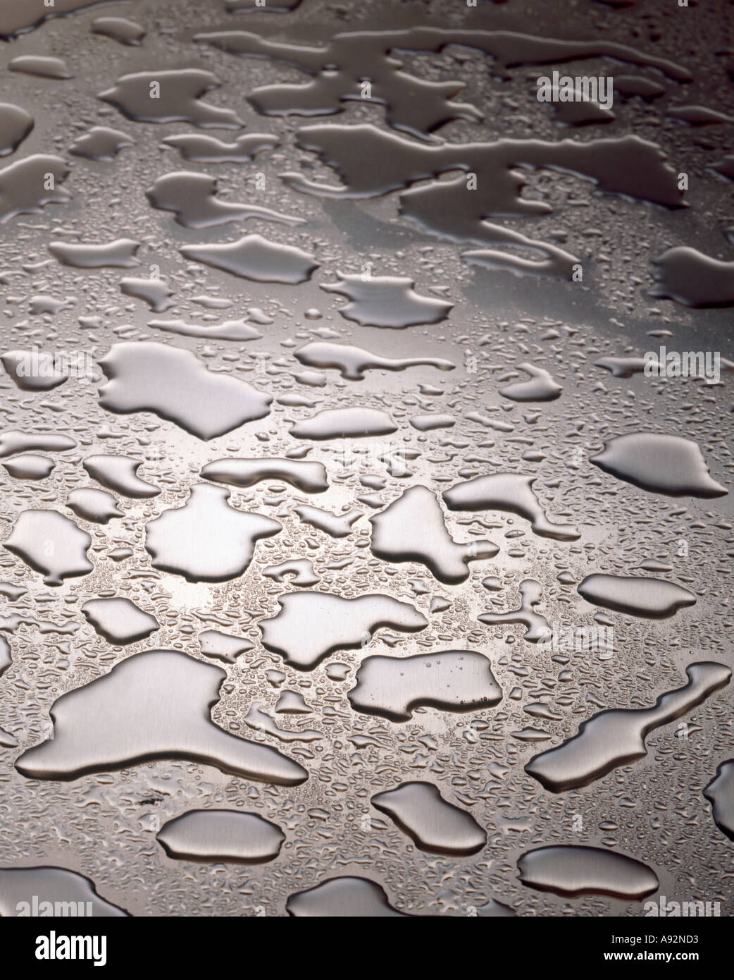 Liquid, Metal, Water, droplets, Steel Stock Photo - Alamy