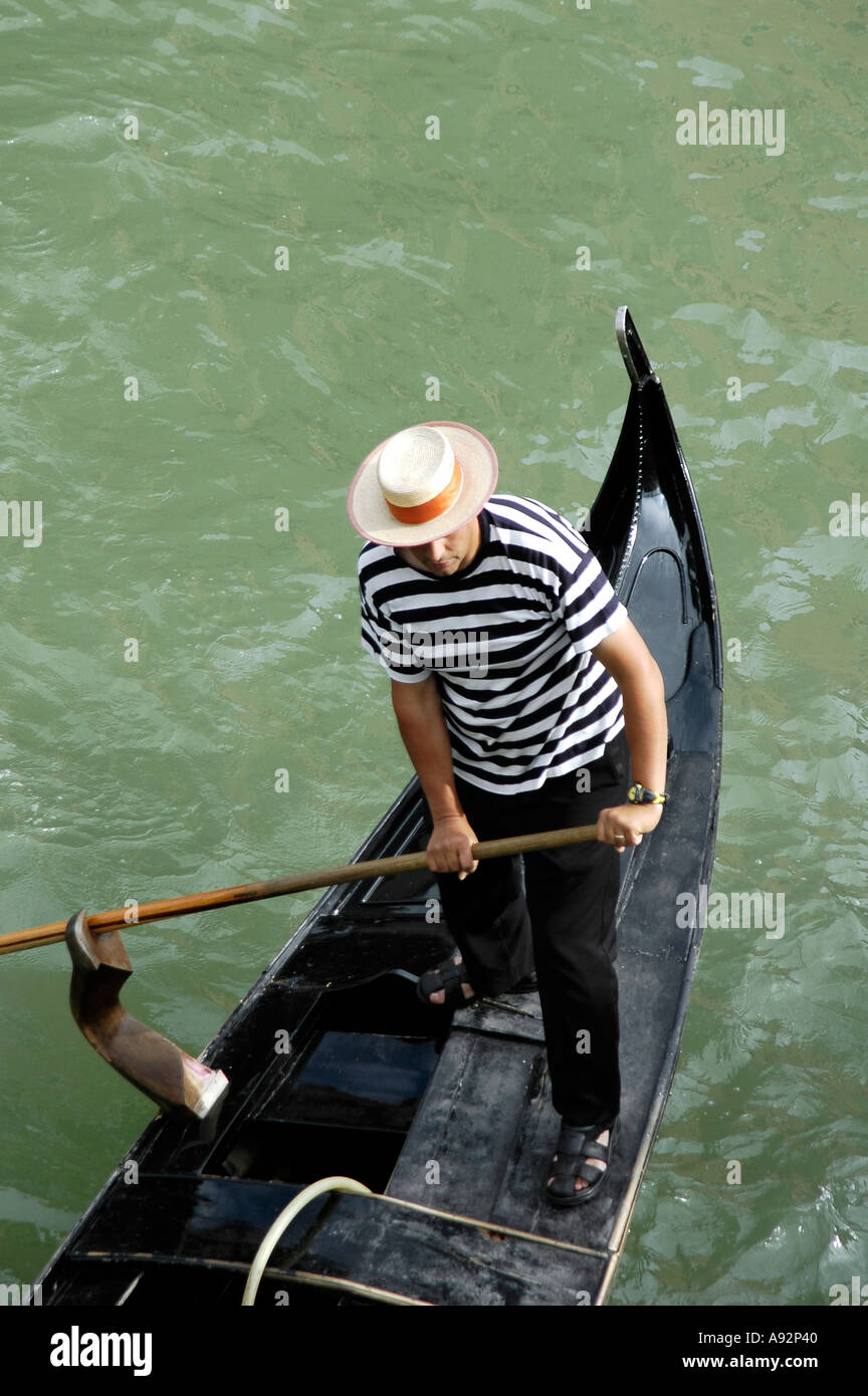 Gondolier in traditional costume hi-res stock photography and images ...