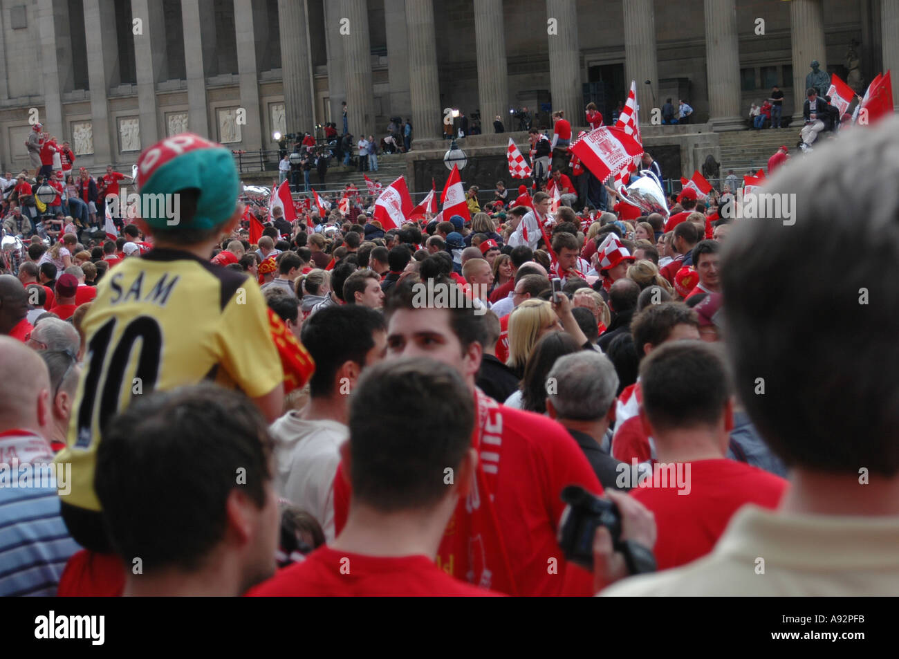 Liverpool 2005 champions league hi-res stock photography and images - Alamy