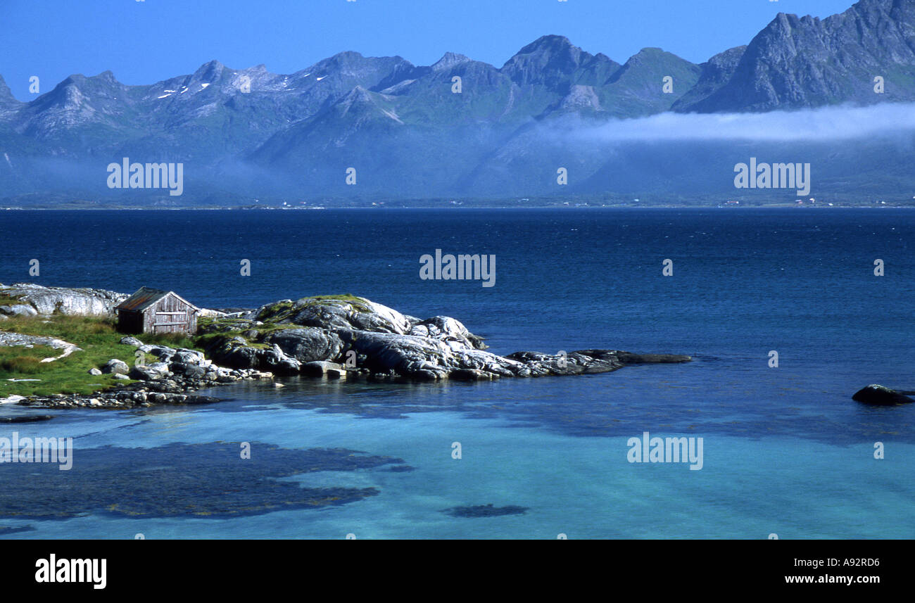 Lofoten Islands Fjord Stock Photo - Alamy
