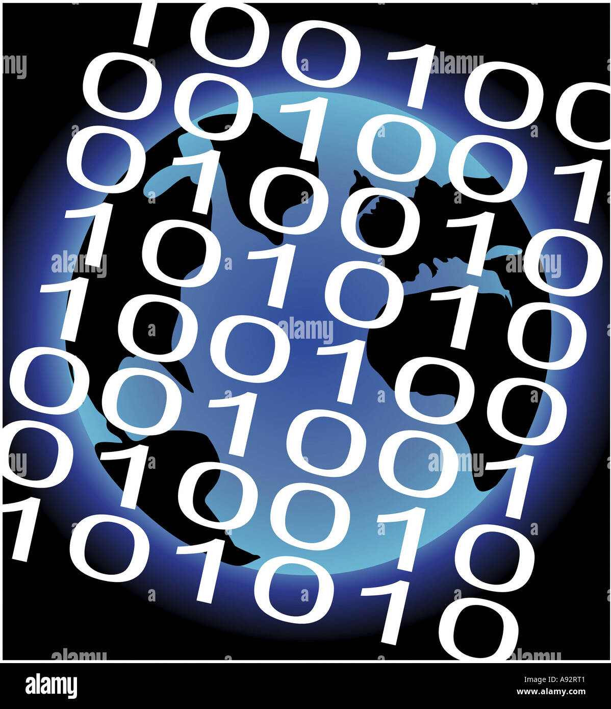 Superimposed code hi-res stock photography and images - Alamy