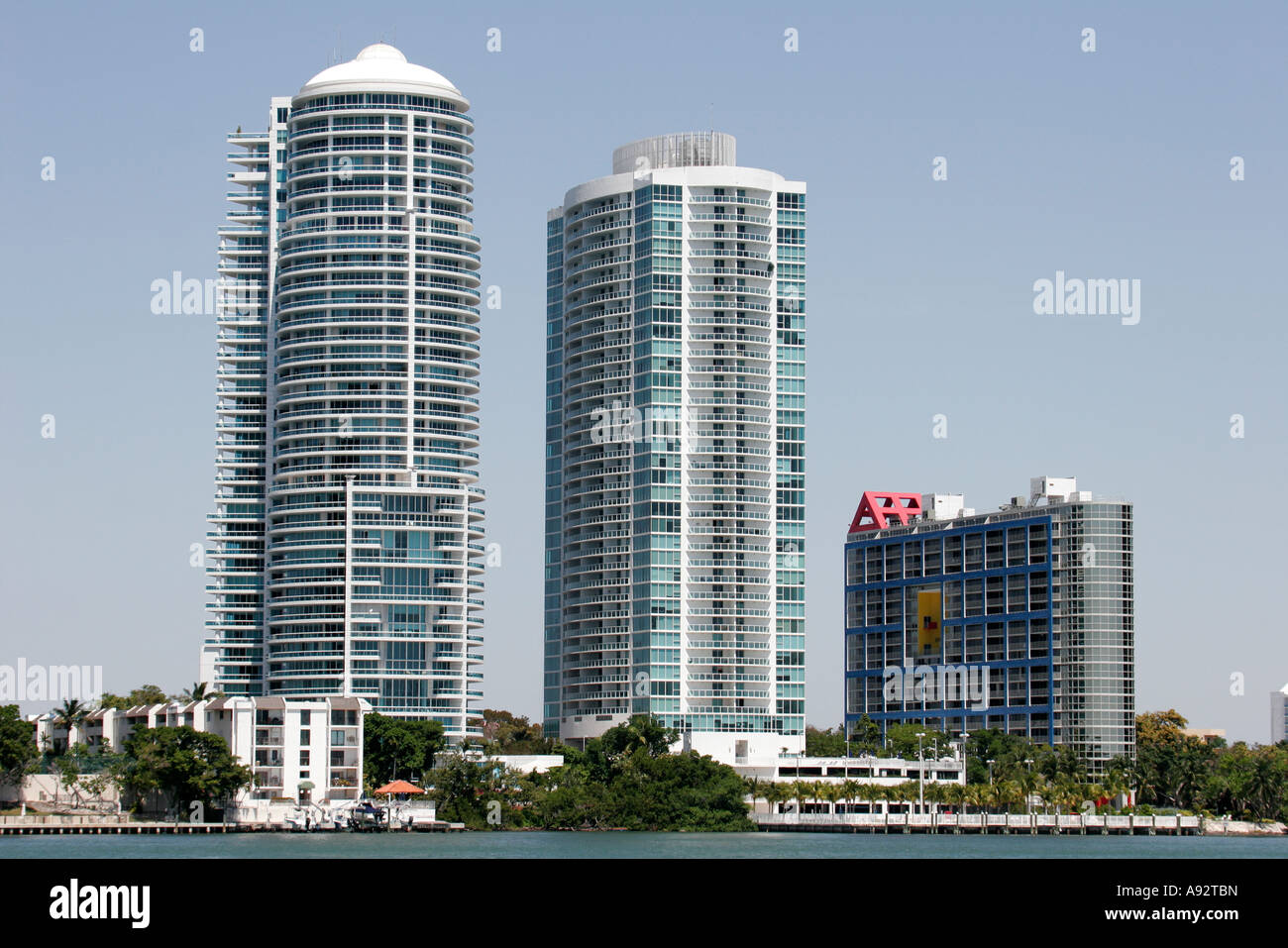 Miami Florida,Brickell Avenue,high rise skyscraper skyscrapers building ...