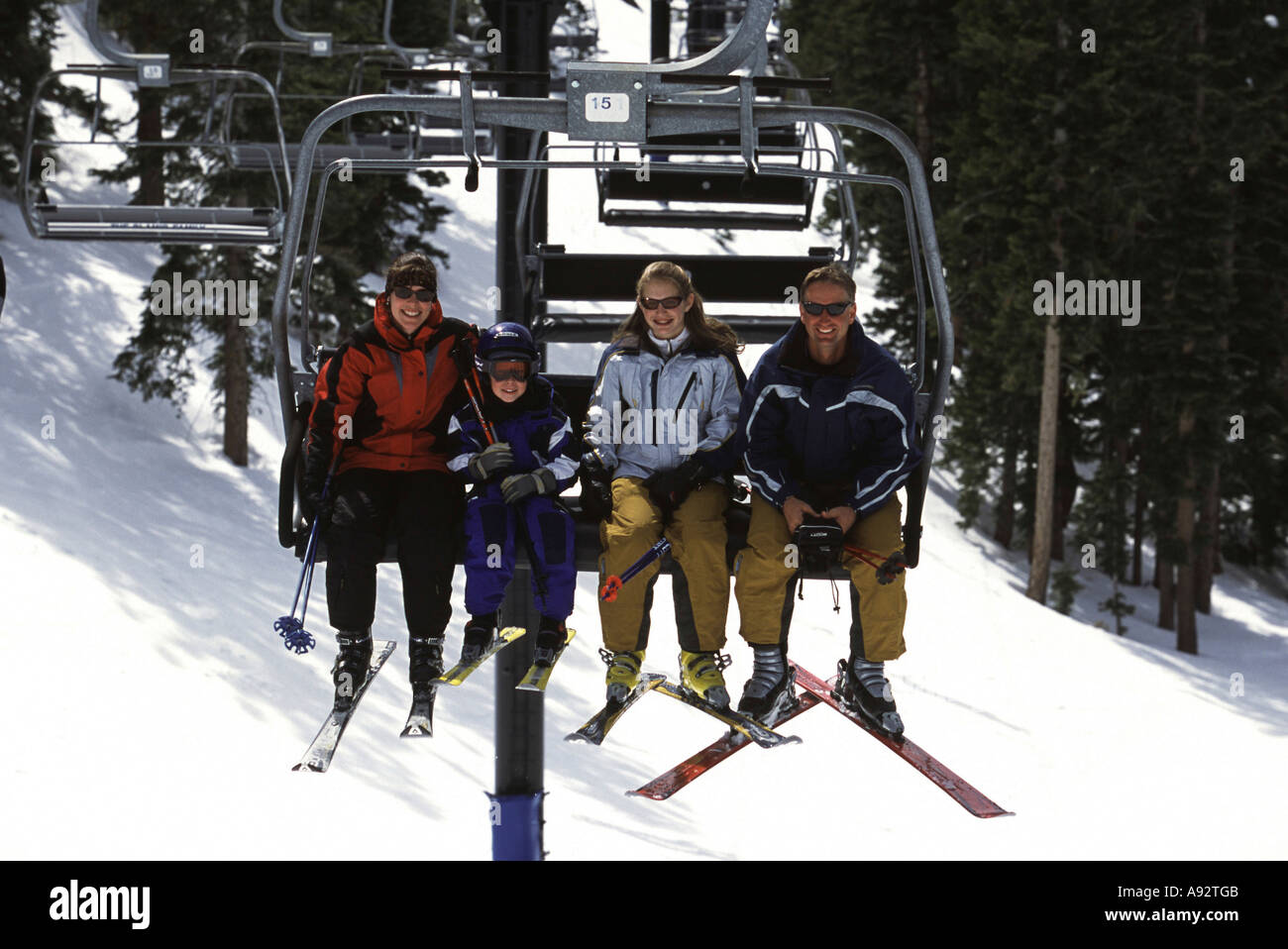 Diamond Peak Nevada USA Stock Photo - Alamy