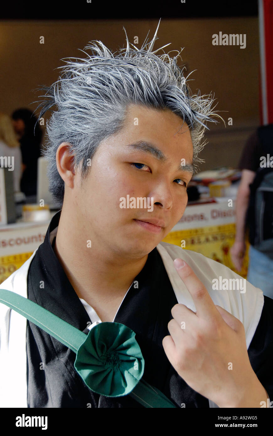 Teen gang member makes statement with dress uniforms and other symbols ...