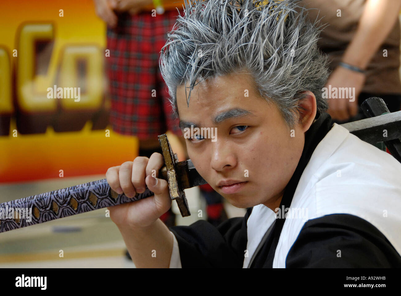 Teen gang member makes statement with dress uniforms and other symbols ...